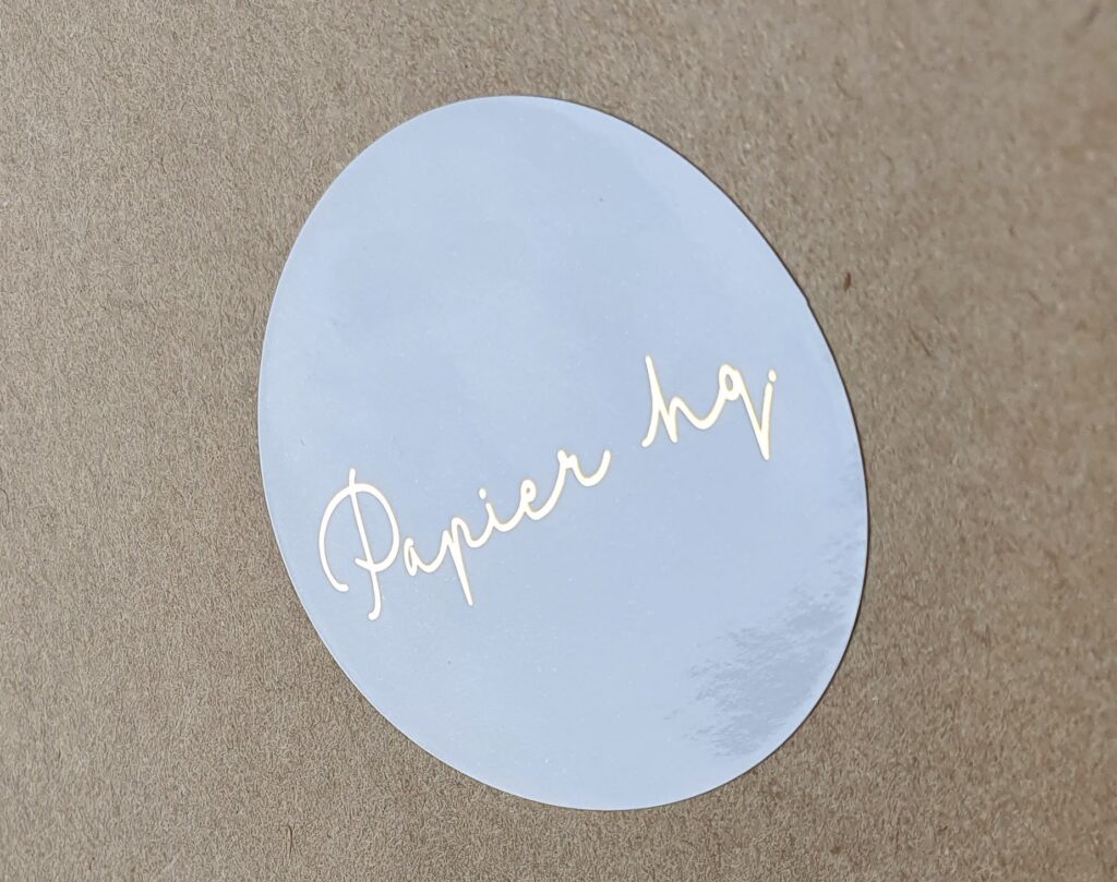 Metallic foil stickers - Custom Sticker Printers | Auckland | New Zealand