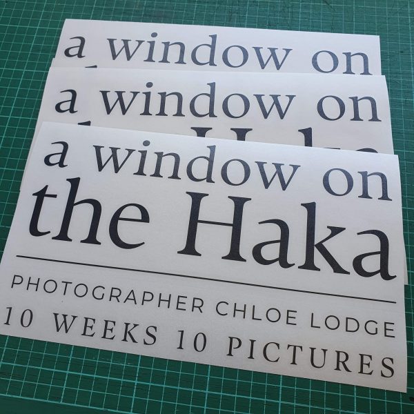 Featured job: Exhibition stickers for Chloe Lodge – Custom Sticker ...
